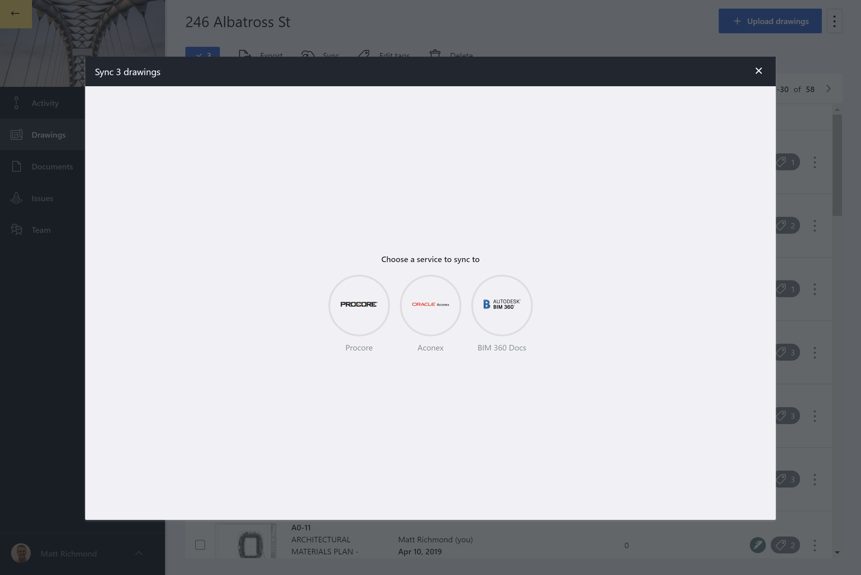 Syncing Drawboard Projects drawing markups back to Procore. – Drawboard ...